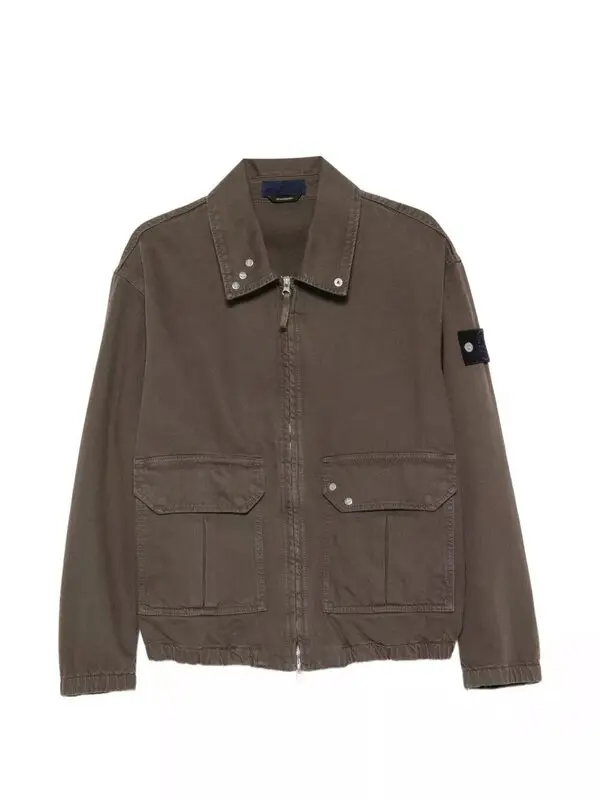 Stone Island Denim Coach Jacket