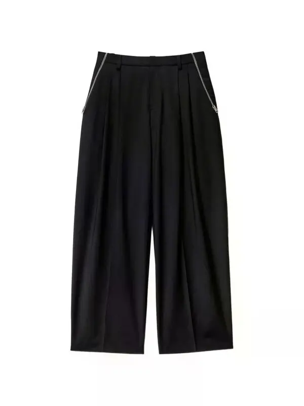 Alexander Wang Zip-detail Trousers - Black
