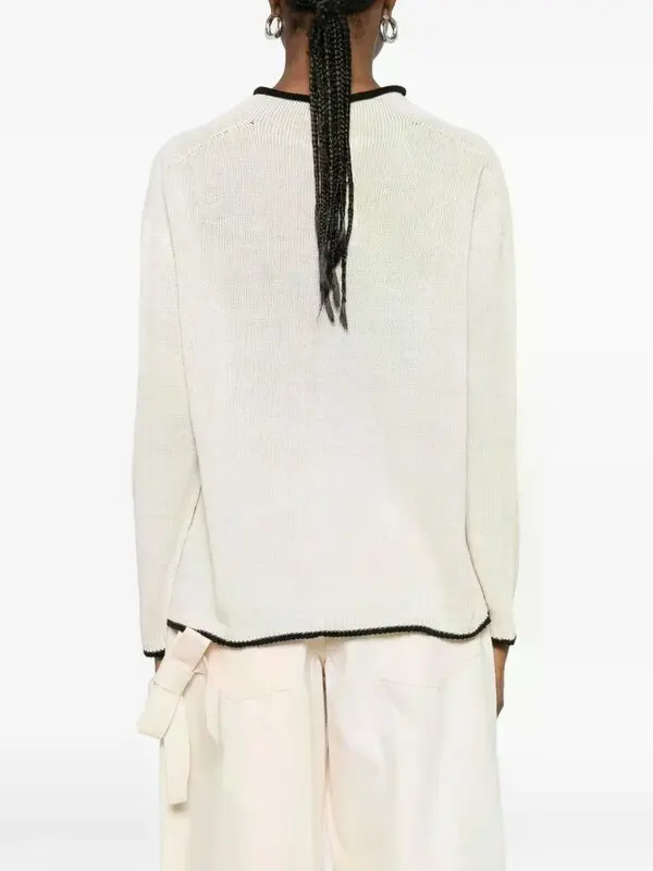 Max Mara Attore Printed Sweater - Neutrals