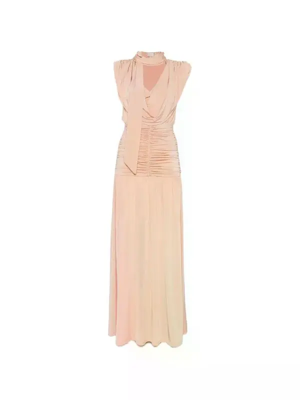 GESTUZ Gzlaily Gathered Maxi Dress - Pink