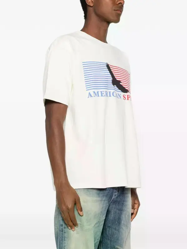 Rhude Graphic-print T-shirt - Neutrals