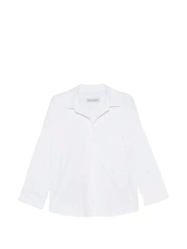 WHITE SAND Pocket Shirt - White