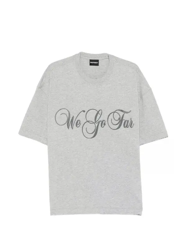 MADFRENZY We Go Far T-shirt - Grey