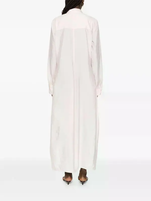 TOTEME Long Sleeve Maxi Dress - Pink