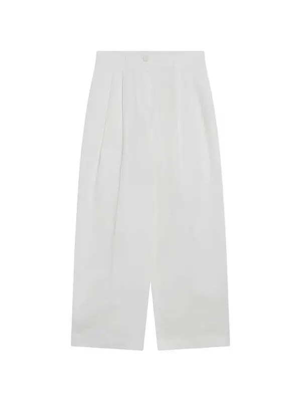 TOTEME Palazzo Trousers - White