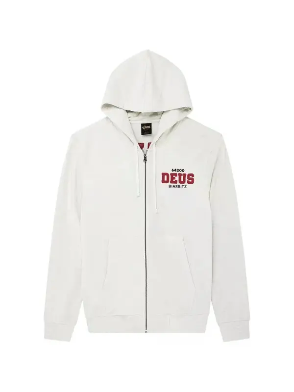 Deus Ex Machina Zip-up Hoodie - Grey