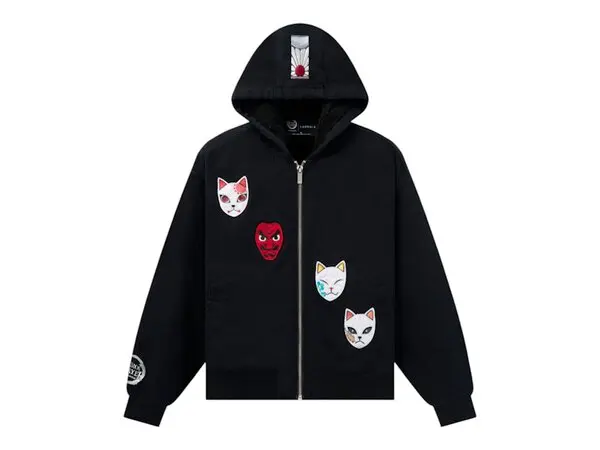YOUNGLA X Demon Slayer Jacket - Warding Masks