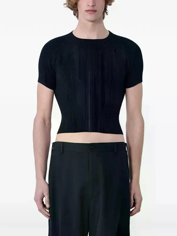 RIER Ribbed Cropped T-shirt