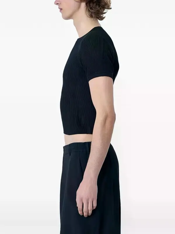 RIER Ribbed Cropped T-shirt
