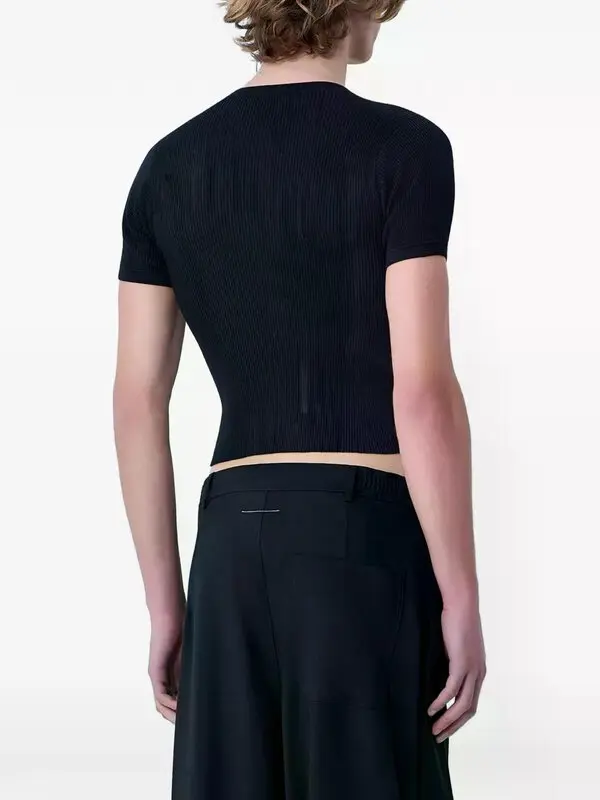 RIER Ribbed Cropped T-shirt