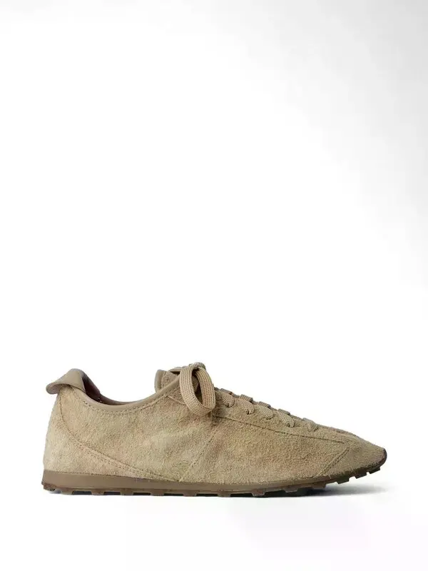 Jacquemus Low-top Suede Sneakers - Neutrals