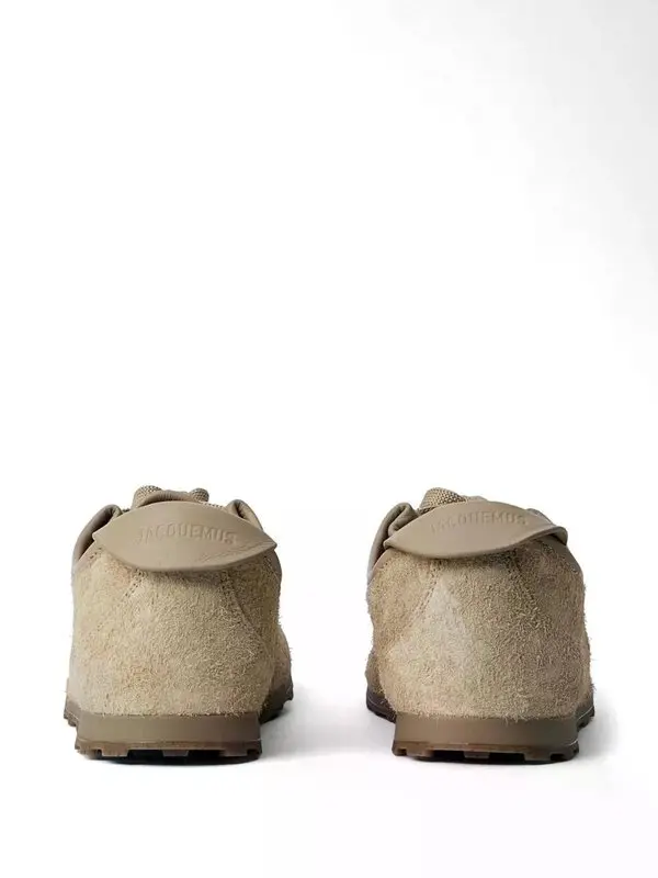 Jacquemus Low-top Suede Sneakers - Neutrals