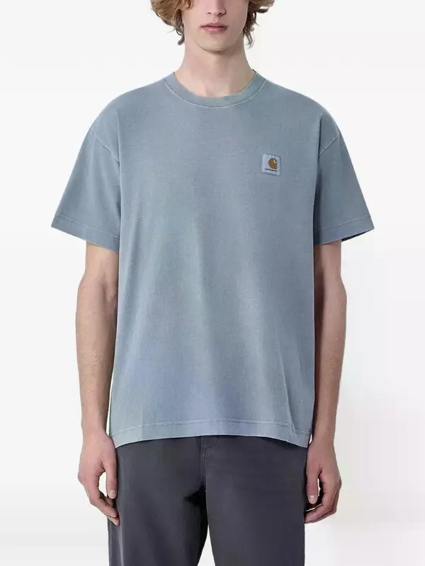 Carhartt Work In Progress Logo-patch T-shirt - Grey