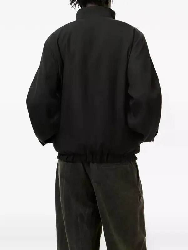 Our Legacy High-neck Zip-up Jacket - Black