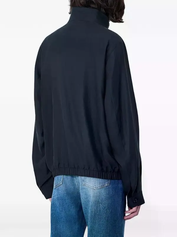 Our Legacy High-neck Zip-up Jacket - Black
