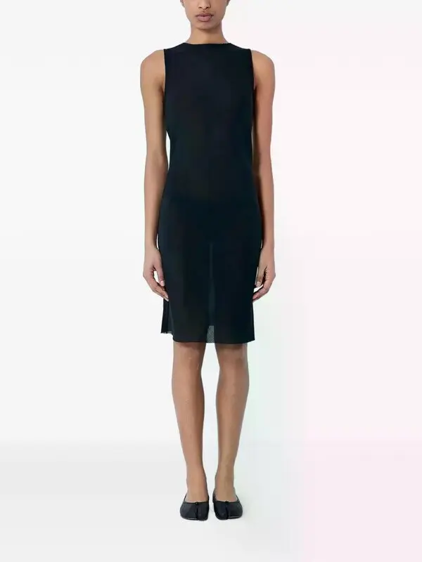 RIER Sleeveless Midi Wool Dress
