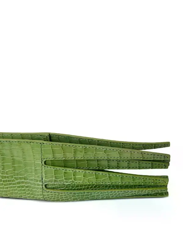 Jacquemus The Poireau Leather Clutch