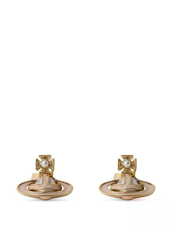 VIVIENNE WESTWOOD Orb Pearl Earrings - Gold