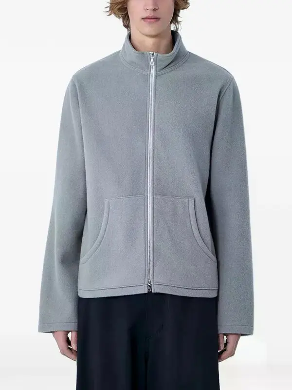 RIER Full-zip Fleece Jacket - Grey