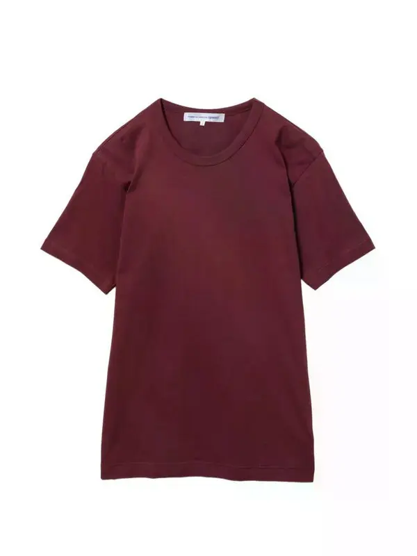 Comme Des Garçons Logo-print T-shirt - Red