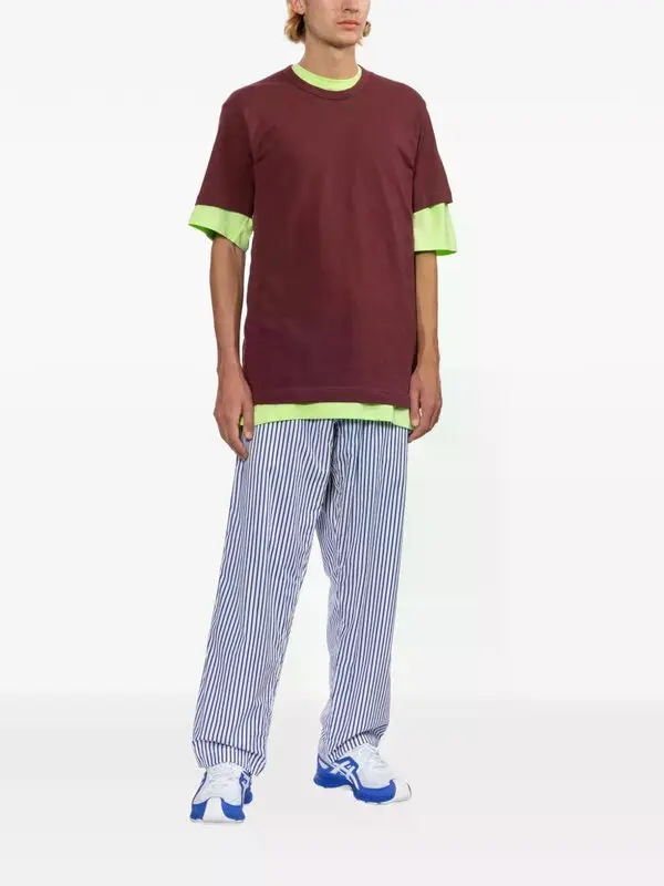 Comme Des Garçons Logo-print T-shirt - Red