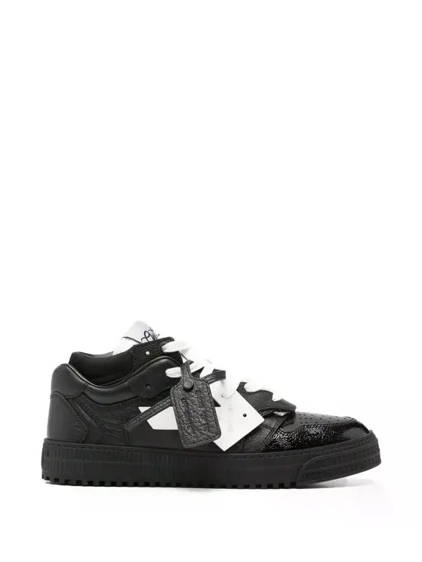 Off-White Arrow Patch Sneakers - Black