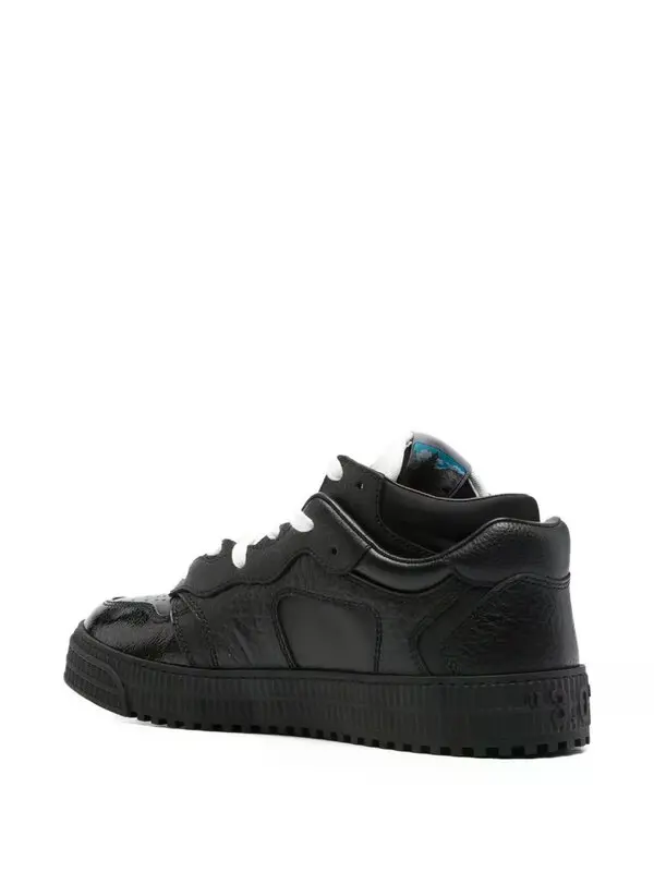 Off-White Arrow Patch Sneakers - Black