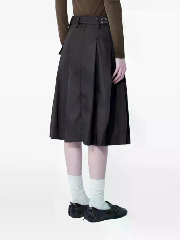 GANNI Duchesse Midi Skirt