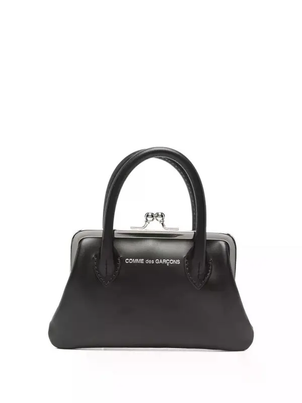 Comme Des Garçons Top Handle Mini Bag - Black