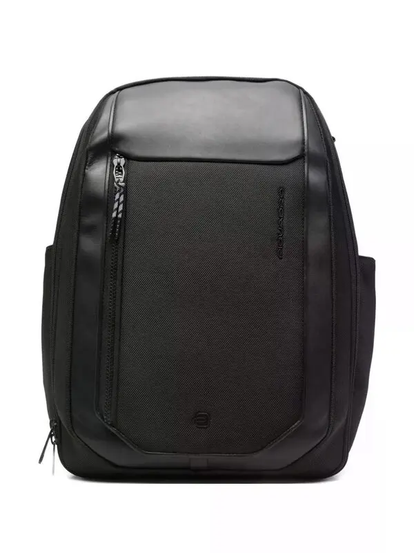 PIQUADRO Zip Backpack - Black