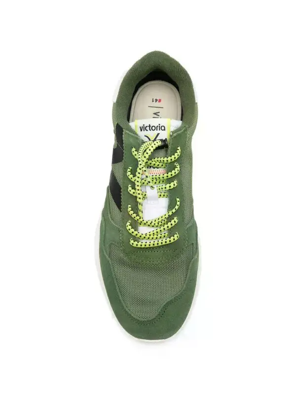 Victoria Beckham Leather Sneakers - Green