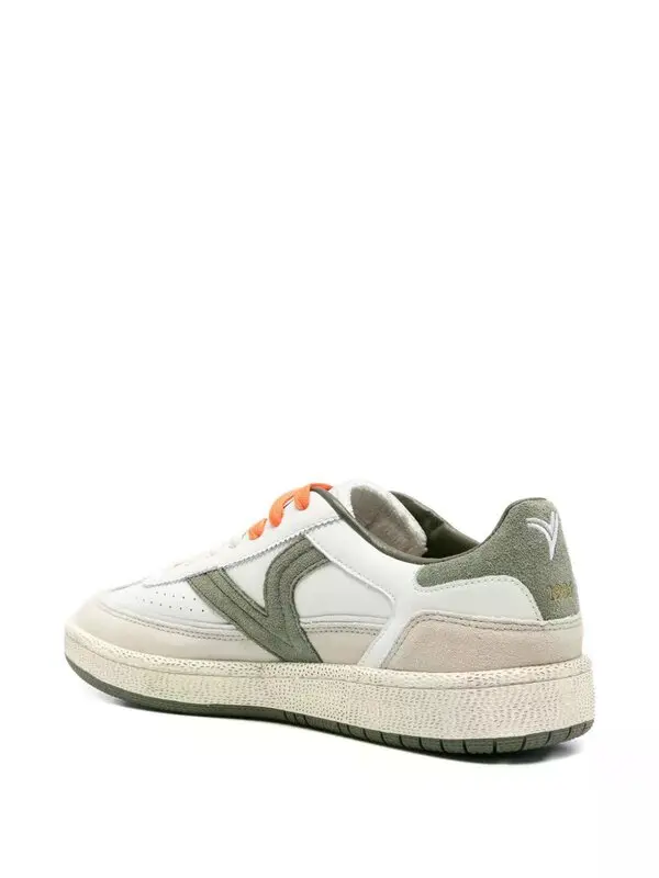 Victoria Beckham Leather Low Top Sneakers - White