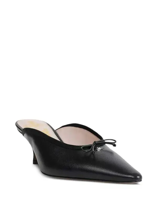VIVIENNE WESTWOOD Margot Bow-detail Pointed Mules