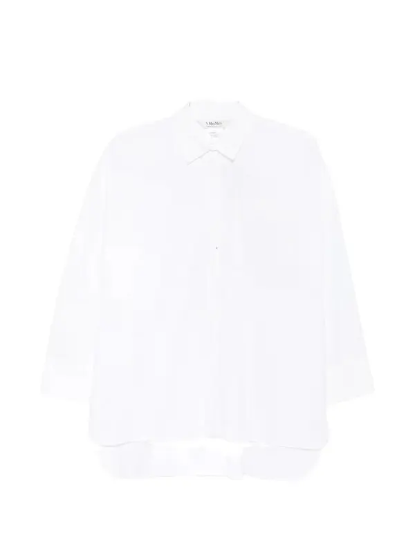 Max Mara Pocket Cotton Shirt - White