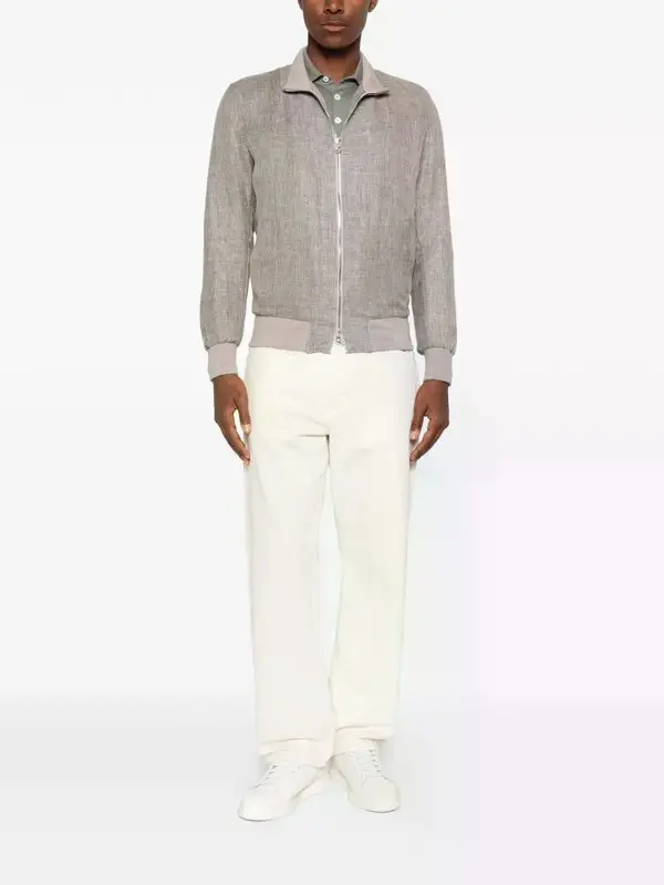ARTE ANTWERP Zip Jacket - Neutrals