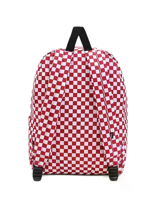 VANS Checkerboard Old Skool Backpack - Red