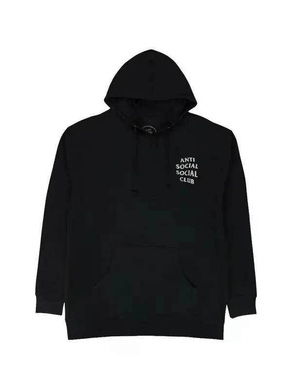 ANTI SOCIAL SOCIAL CLUB Glitter-lettering Hoodie - Black
