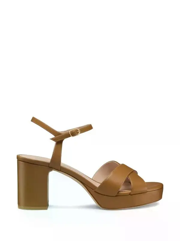 STUART WEITZMAN Dayna Platform Sandals - Neutrals