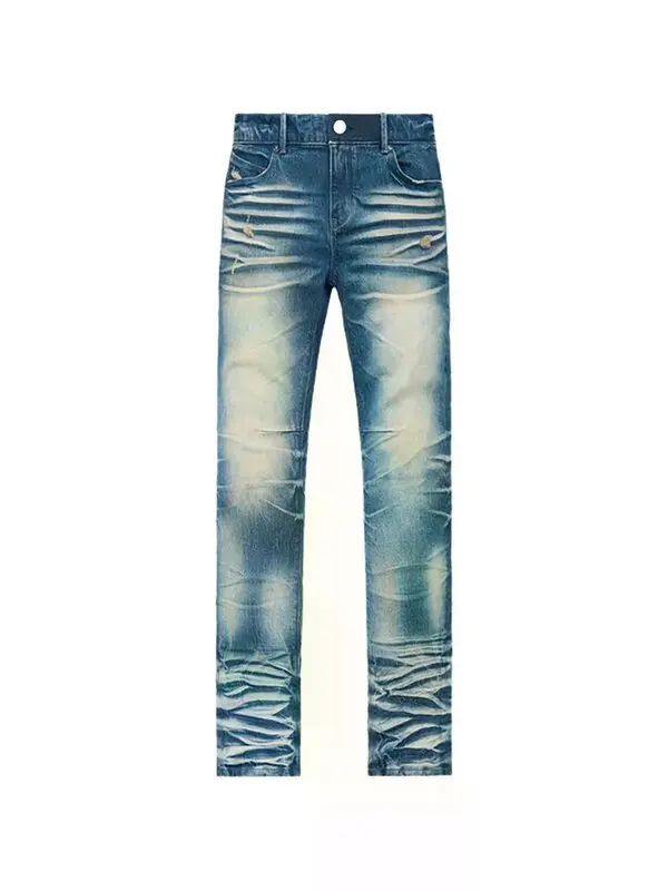 RtA Clayton Stacked Jeans - Blue
