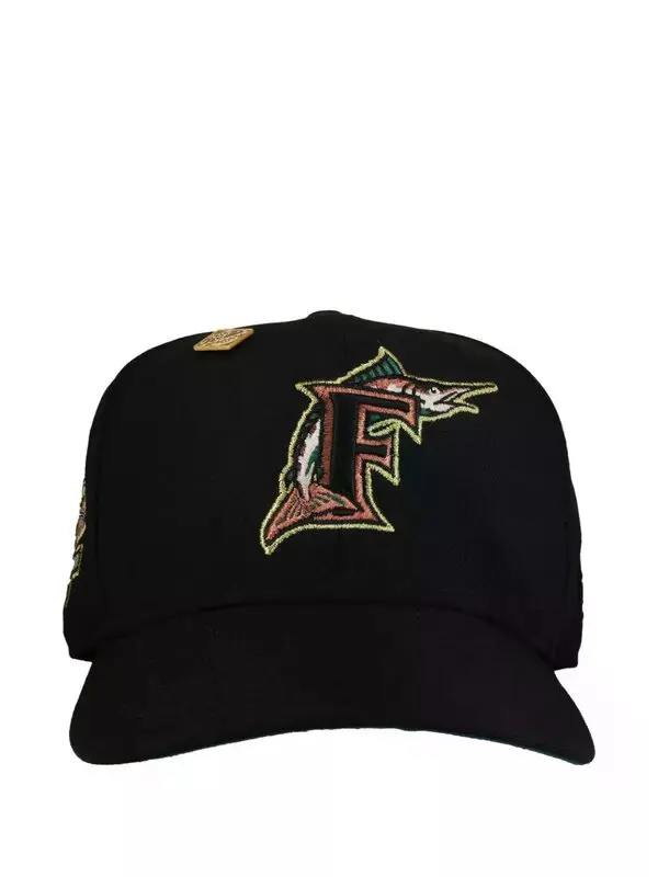New Era 59fifty Florida Marlins 10th Anniversary Fitted Cap - Black