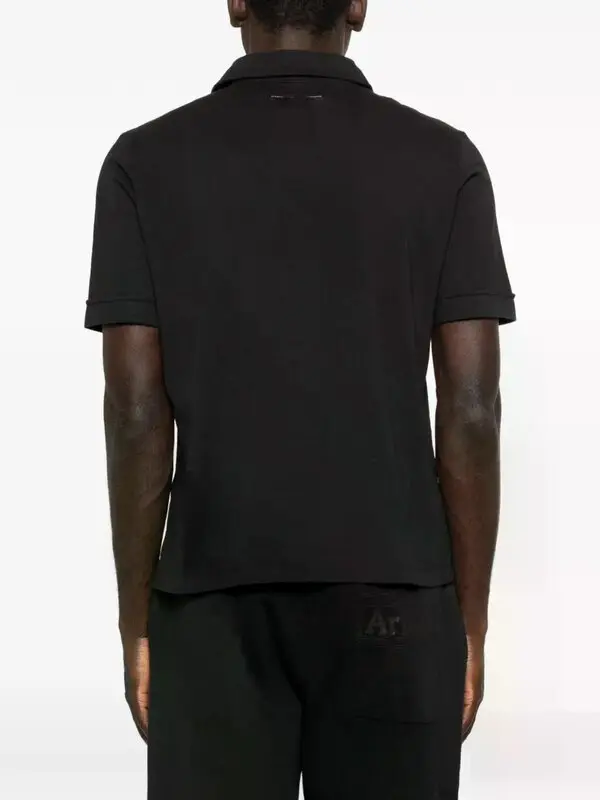 MAISON MARGIELA Logo-embroidered Polo Shirt
