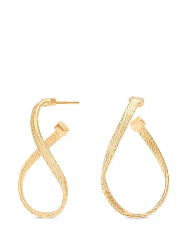 Marco Bicego Twisted Hoop Earrings - Gold