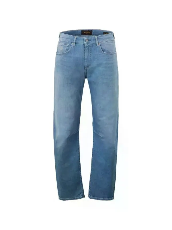 MOORER Tucson Five-pocket Jeans - Blue