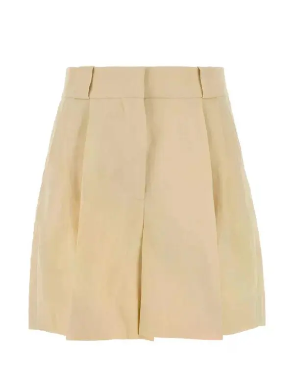 BLAZÉ MILANO Belt-loops Midi Shorts - Neutrals