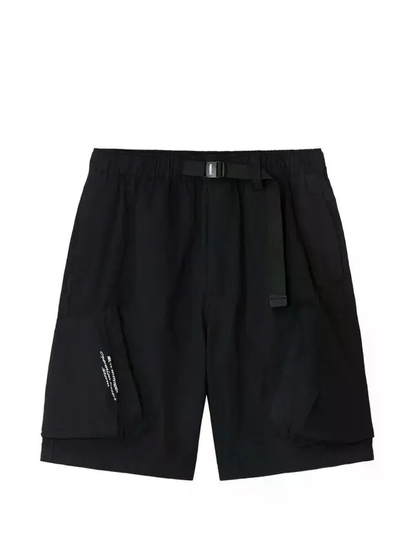 FINGERCROXX Cargo Pocket Shorts - Black