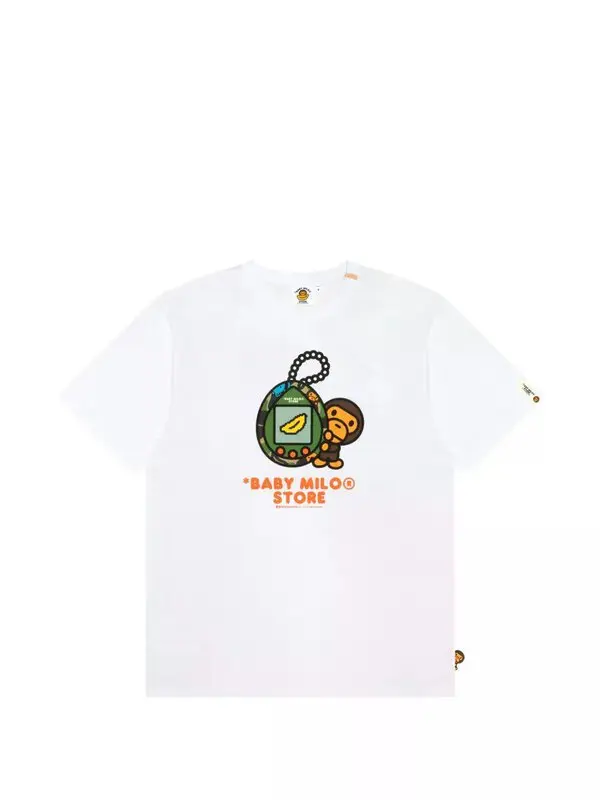 A BATHING APE Graphic-print T-shirt - White