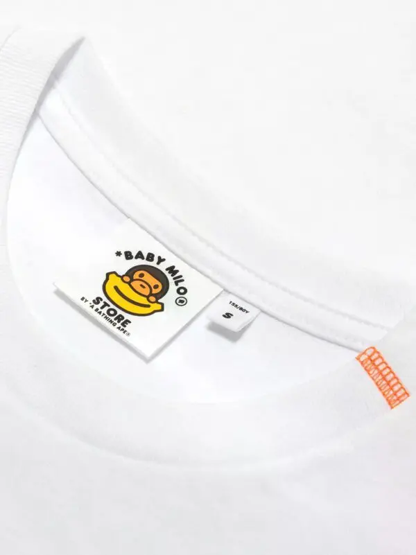 A BATHING APE Graphic-print T-shirt - White