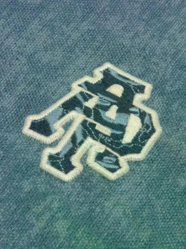 AAPE BY *A BATHING APE Logo-appliqué Polo Shirt - Blue