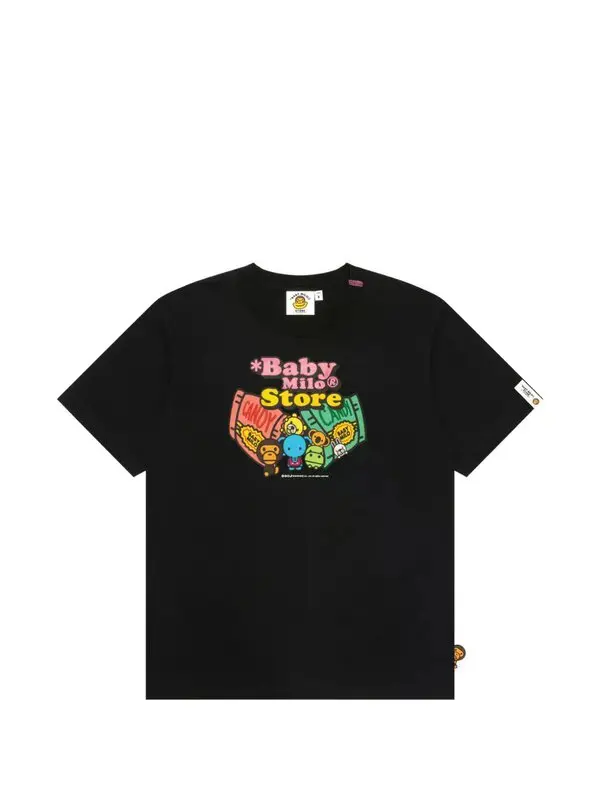 A BATHING APE Graphic-print T-shirt - Black