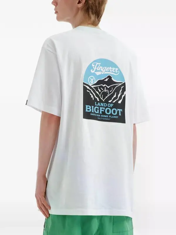 FINGERCROXX Printed T-shirt - White